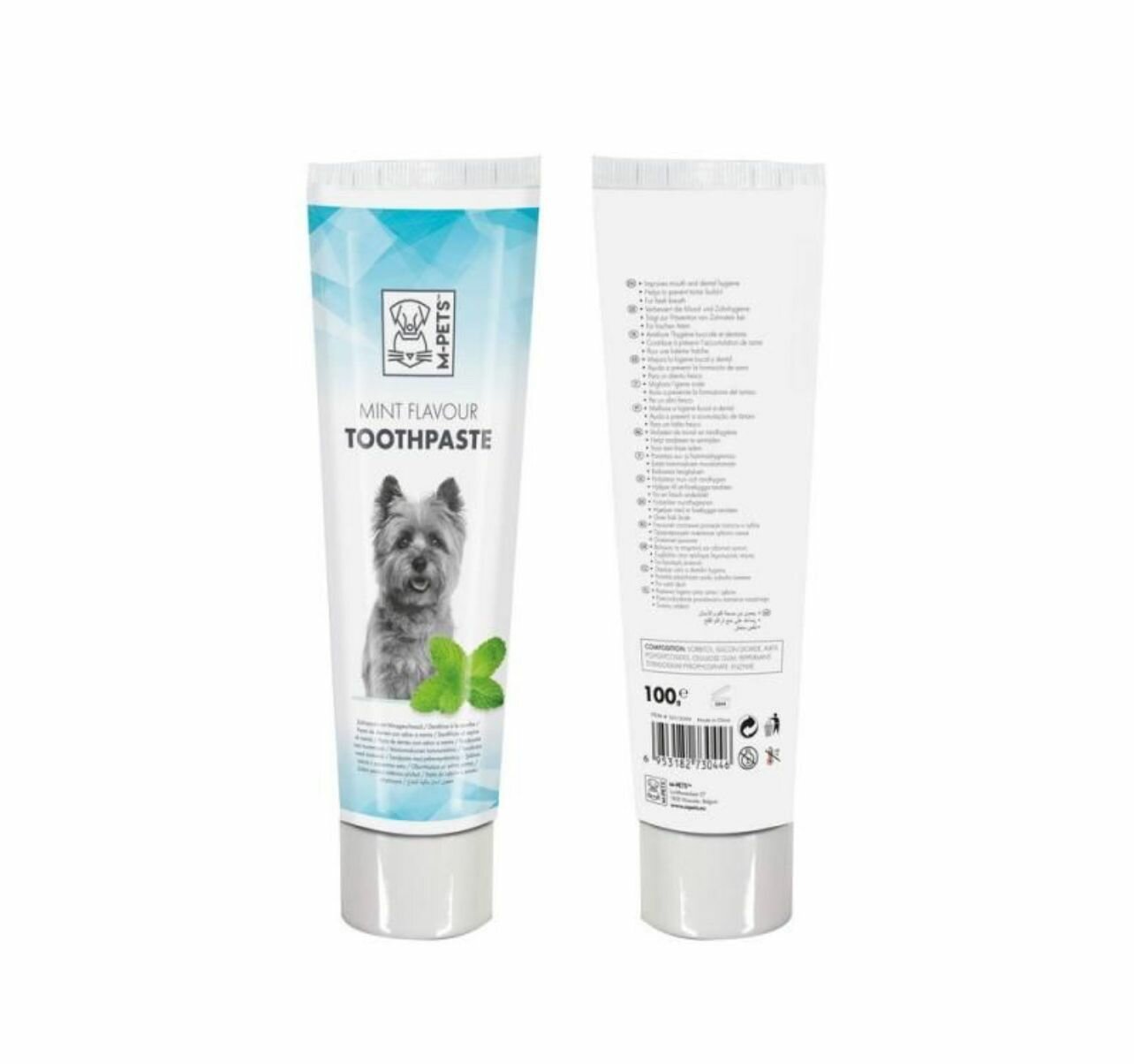 MPets зубная паста для собак со вкусом мята 100 мл, 1 шт.