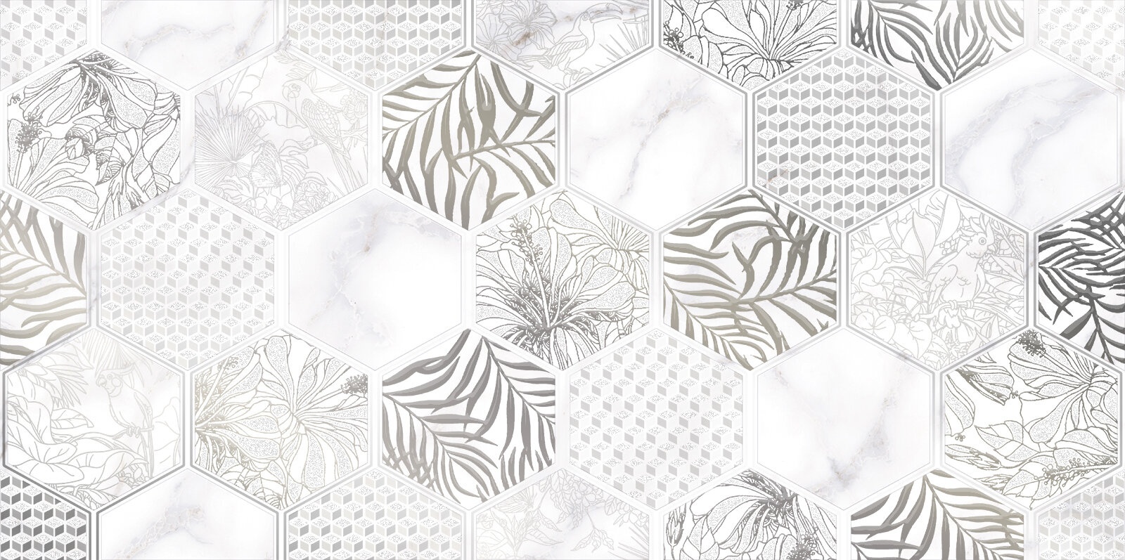 Керамическая плитка Alma Ceramica Grigio DWU09GRG027 249x500