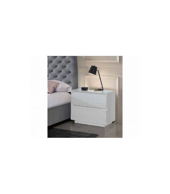 Тумба прикроватная M-131 белая