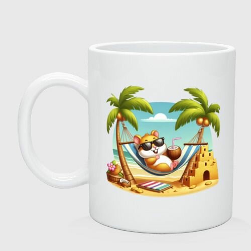 Хомяк миллионер на курорте Кружка