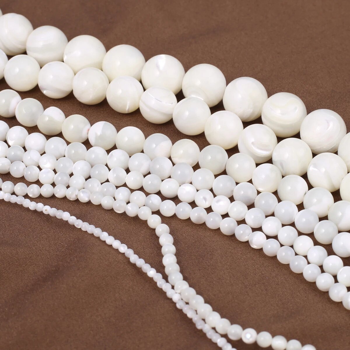 Натуральные перламутровые бусины 2/3/4 мм 8mm