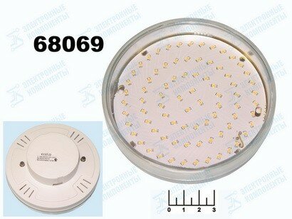 Лампа светодиодная 220V 7.3W GX70 2800K белый теплый Ecola T7TW73ELC