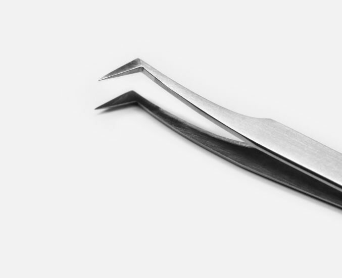 Пинцет для наращивания ресниц Sculptor lash № 05