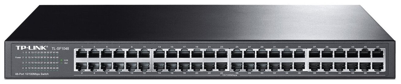 Коммутатор TP-Link TL-SF1048 неуправляемый 48x10/100BASE-TX