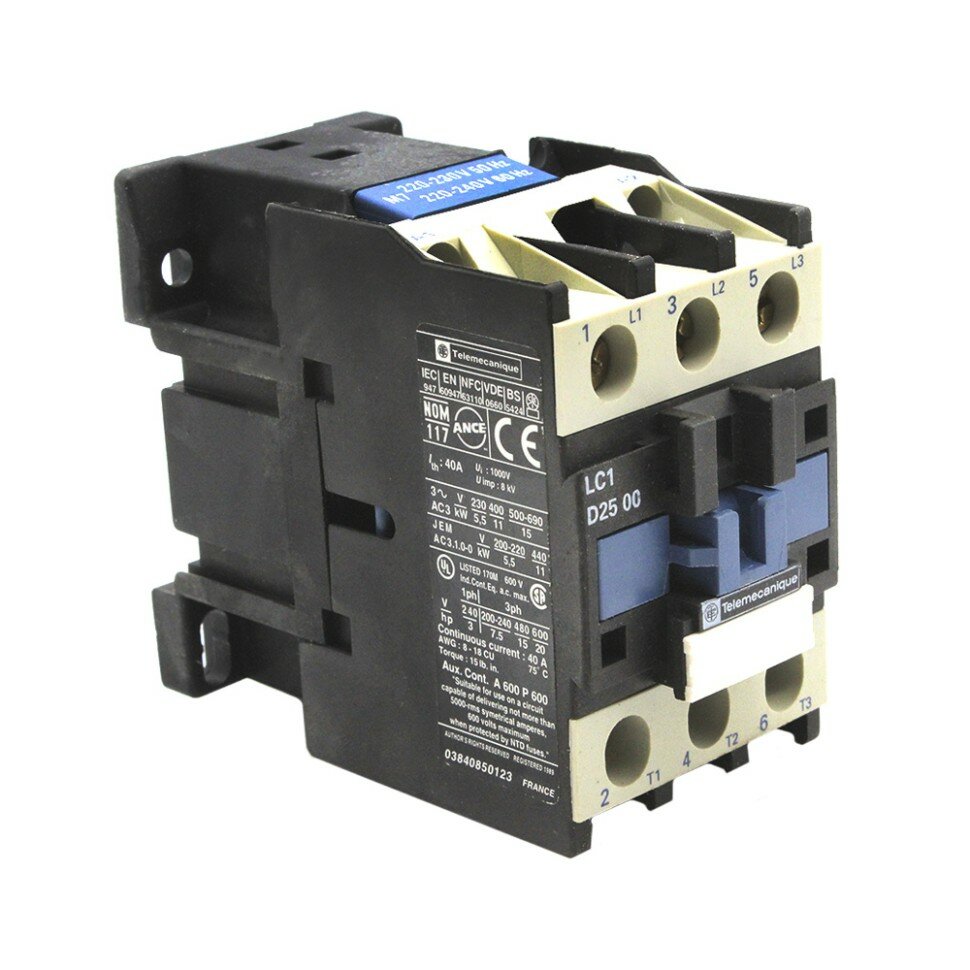 Telemecanique LC1D2500M7 (Катушка 220-240V 50/60Гц)