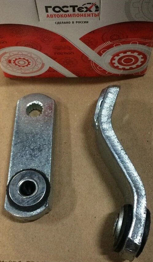 Рычаги переключения КПП для а/м УАЗ 452 4-х ступенчатой КПП (синхронизаторы) "гостех" н/о усиленный