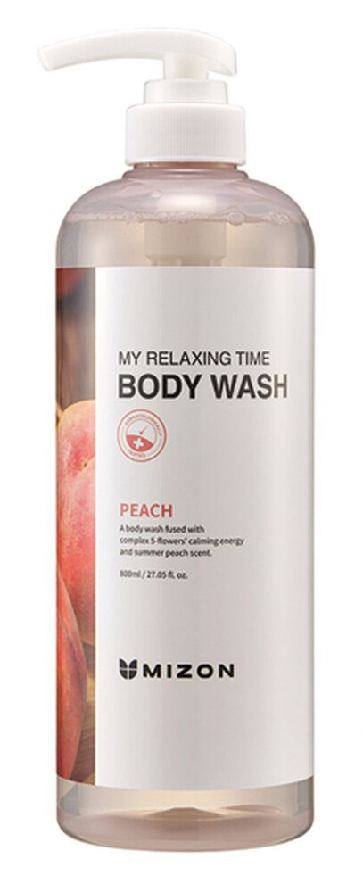 Гель для душа Mizon Body Care My Relaxing Time Body Wash, Гель для душа, Peach