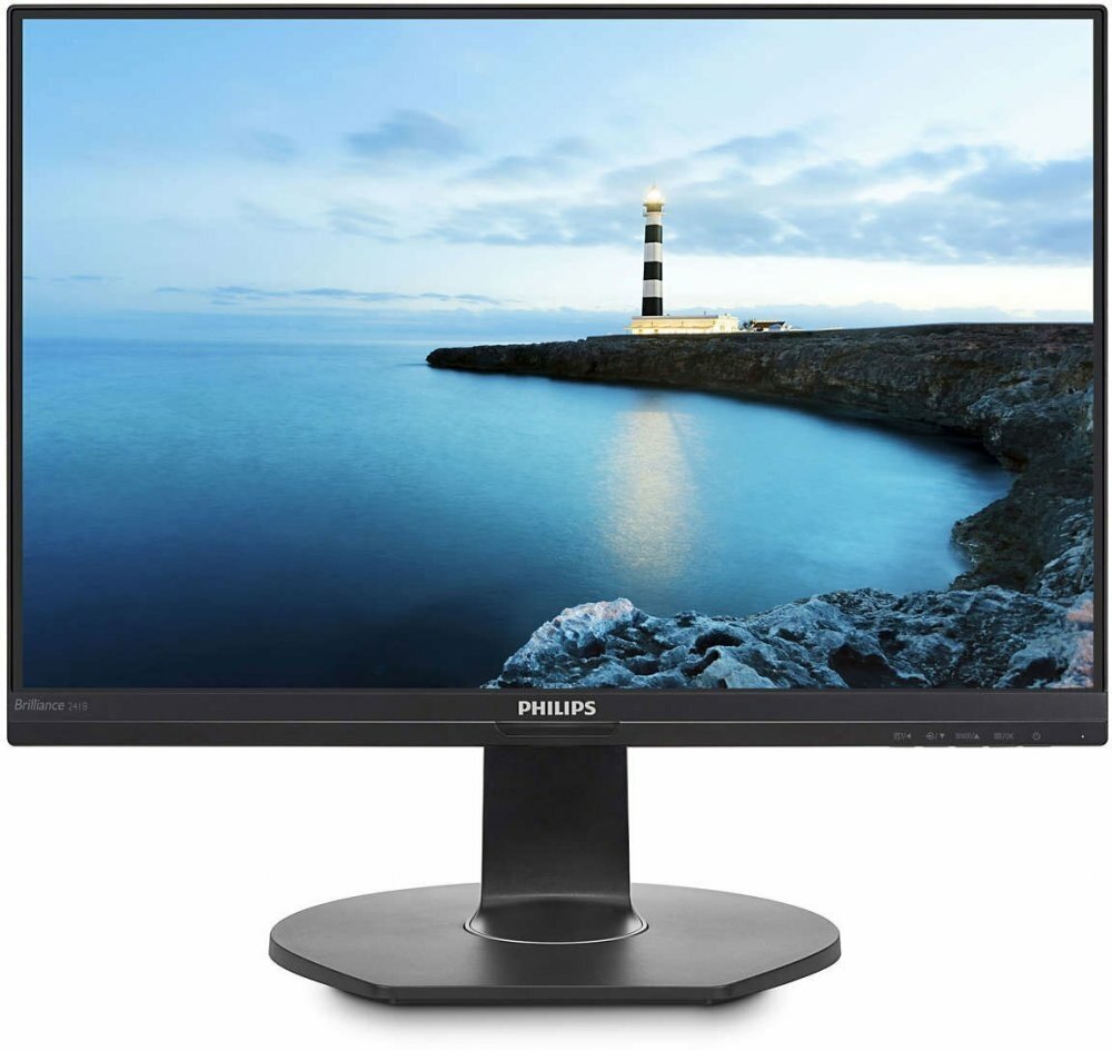 Монитор Philips 24" 241B7QUPBEB 1920x1080 IPS WLED 76Гц 5ms VGA HDMI DisplayPort USB3.1