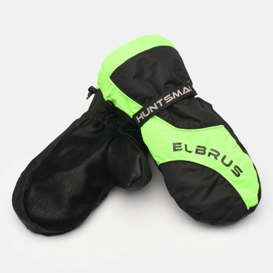 Рукавицы Huntsman Elbrus цвет Черный ткань Hit Membrane, б/р