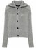 Кардиган FABIANA FILIPPI Platinum, размер 42, grey