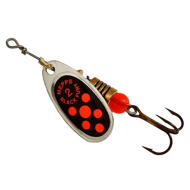 Блесна Mepps BLACK FURY (Вес(гр):8 | №4 | silver/orange |)