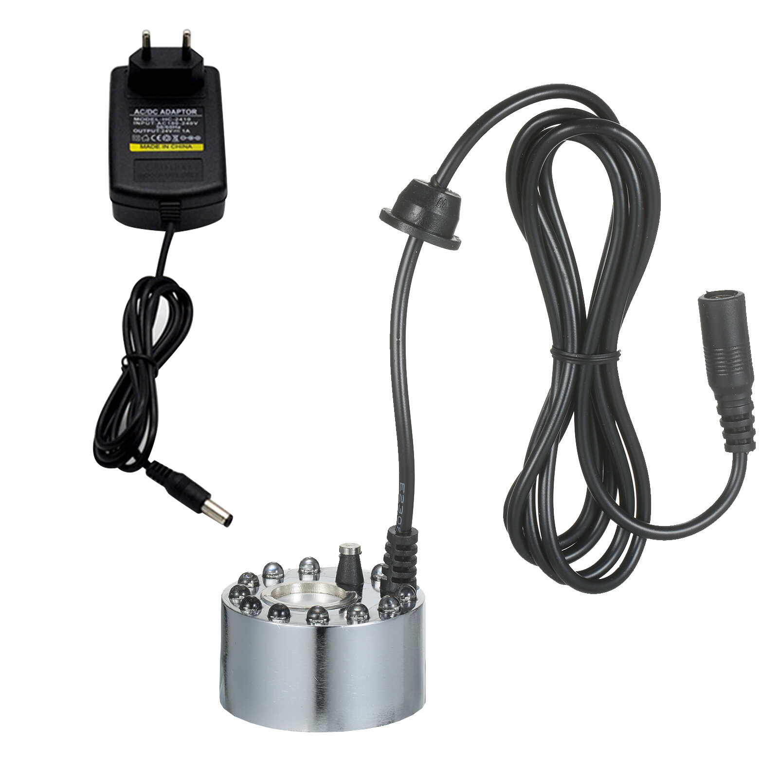 24V 24W ультразвуковой туманообразователь с 12 светодиодными лампами распылитель