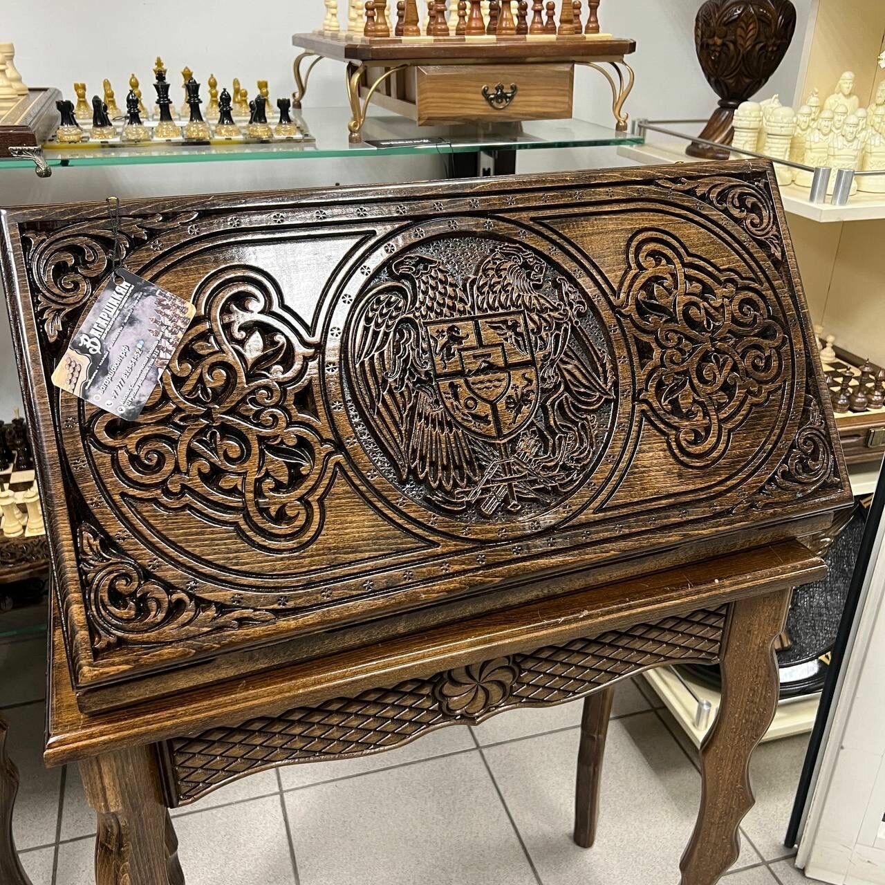 Нарды Герб Армении Ручная работа