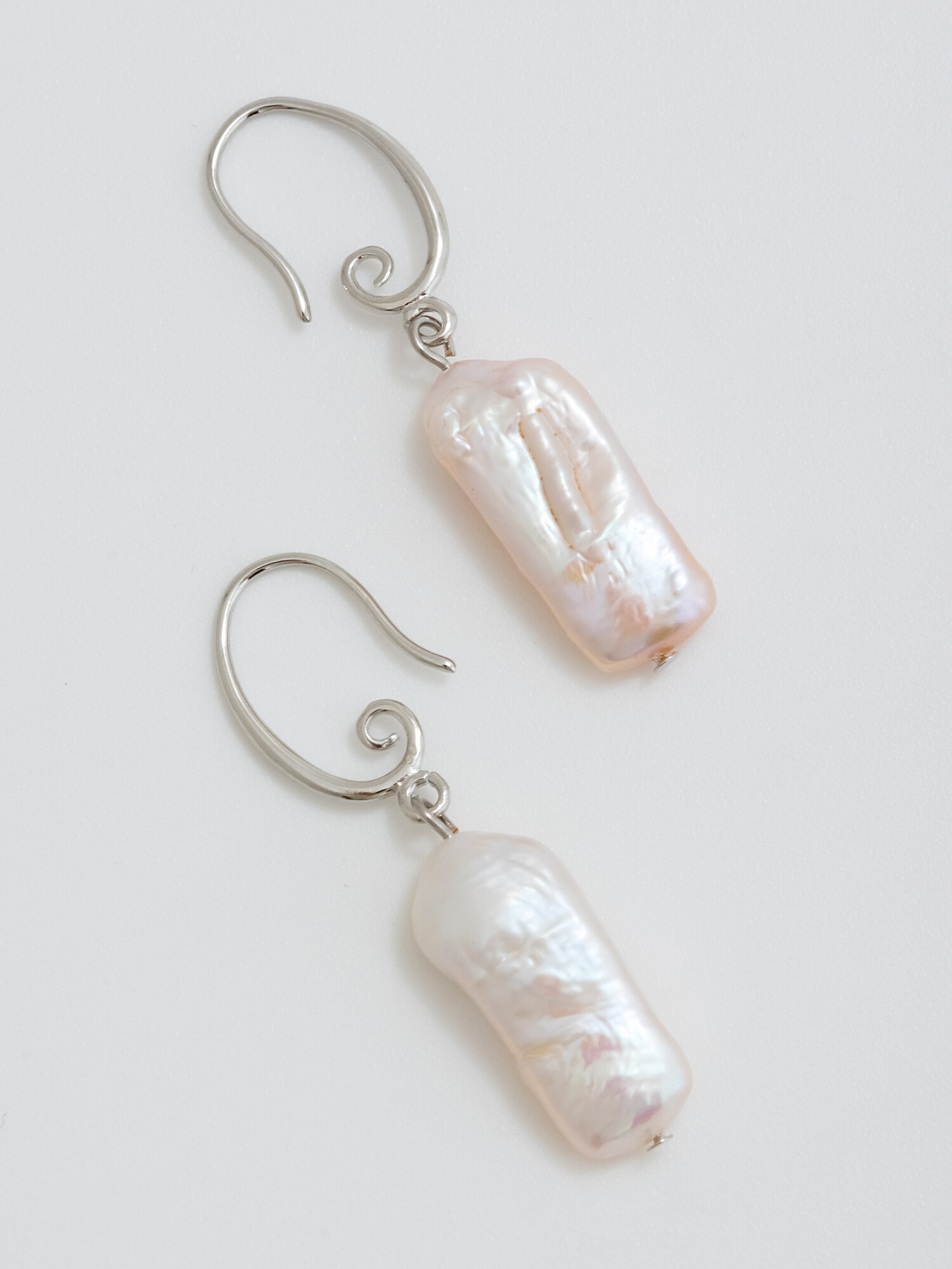 Серьги ЖемАрт, жемчуг пресноводный культивированный