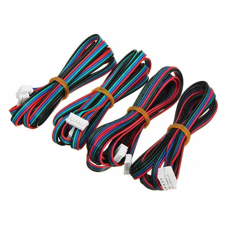 Кабель для шаговых двигателей NEMA 17 XH2.54 4Pin-6Pin Lengh 200cm 4Pcs