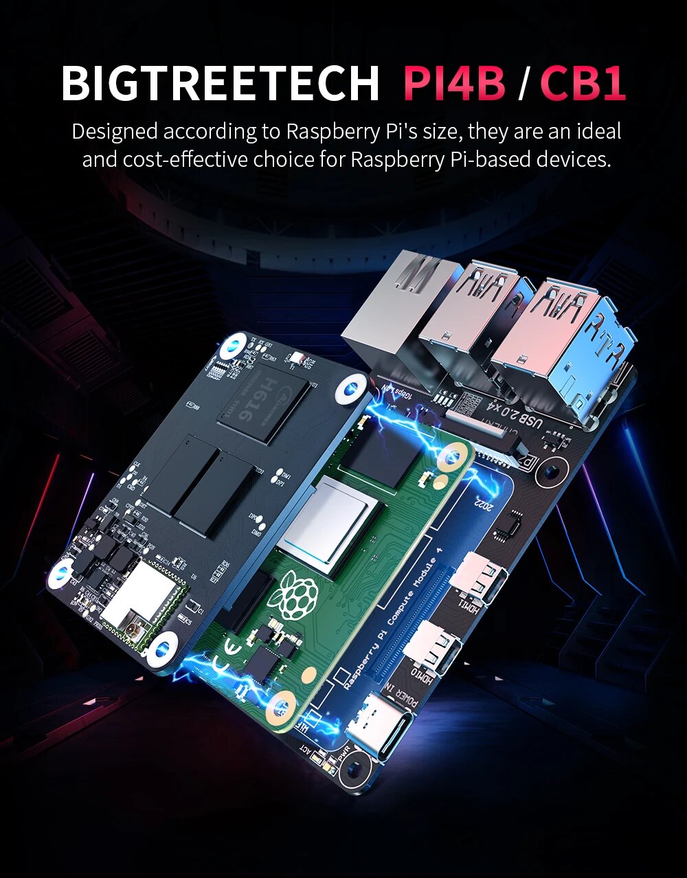 BIGTREETECH SKR MINI E3 V3.0, With MINI E3 — фото 1