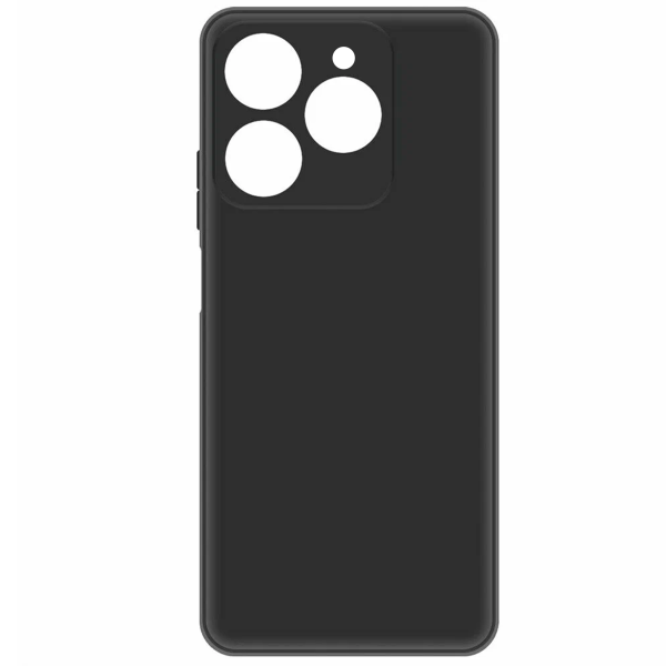 Накладка силикон Borasco Silicone Case для Realme C61/C63/Note 60/60x Черный