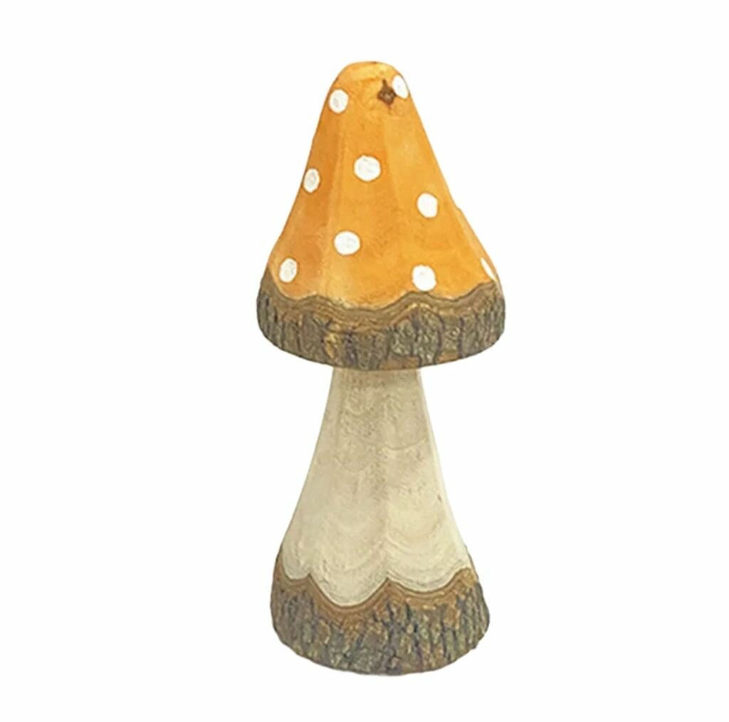 Деревянный гриб для декора