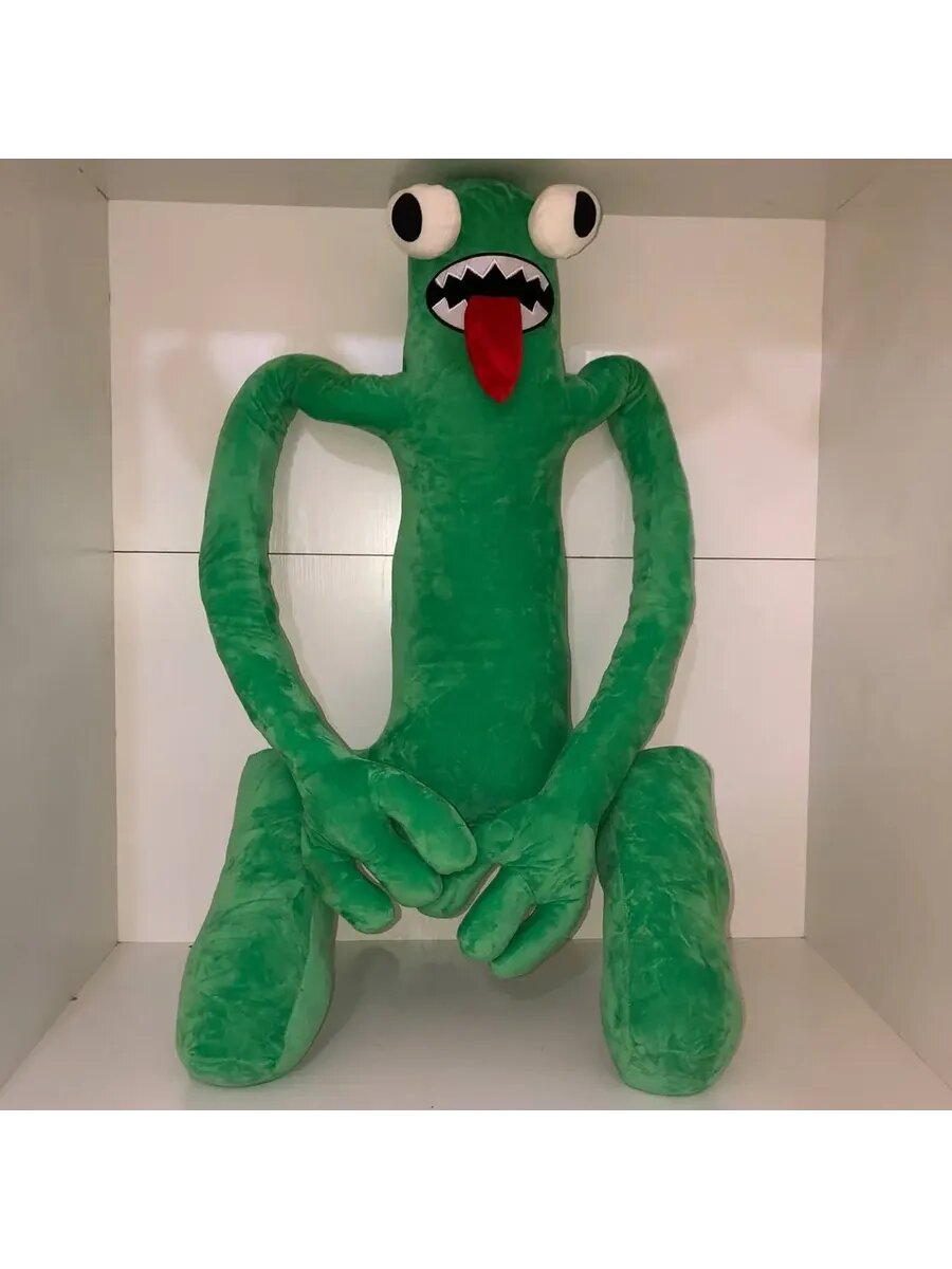 Радужные друзья мягкая игрушка роблокс зеленый 100см