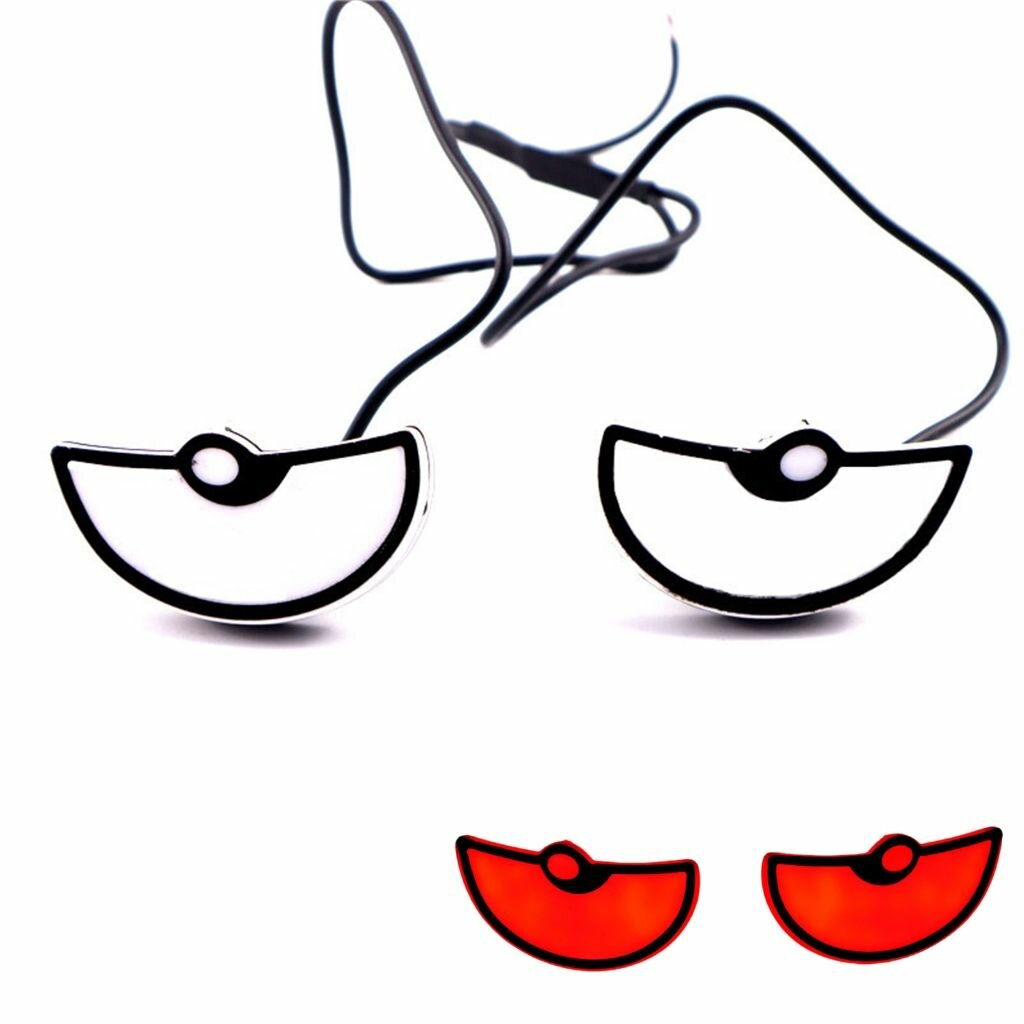 Светодиодные фары для мотоцикла "Глаза монстра"