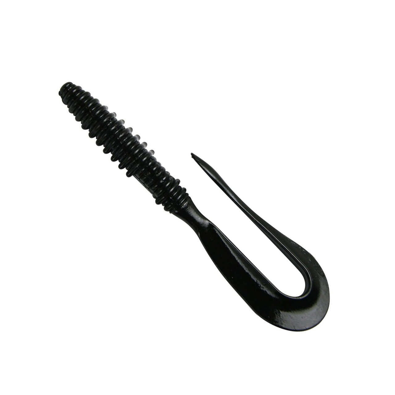 Приманка силиконовая Keitech Mad Wag 4.5", 2,9г, цвет #001 Black