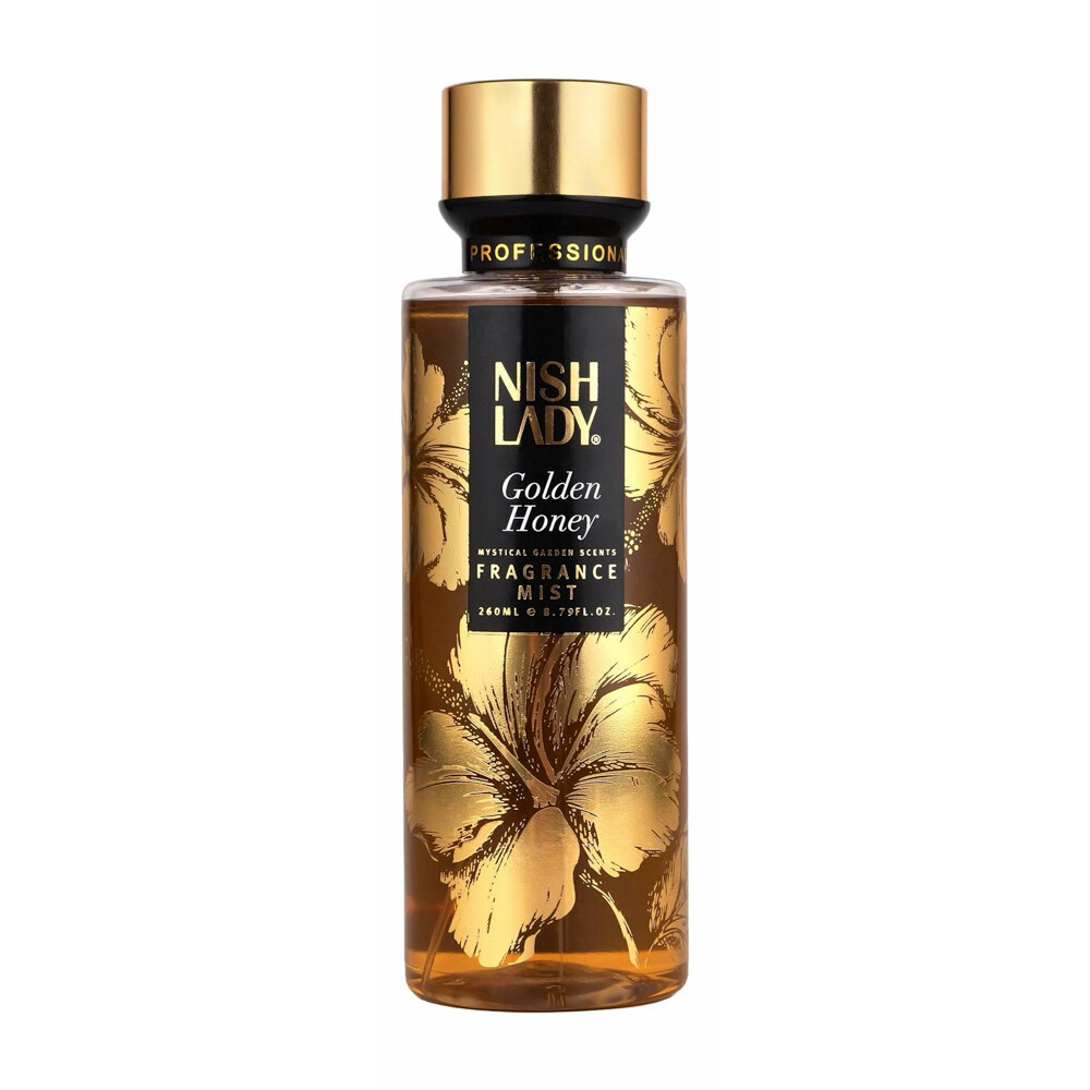 NishLady спрей для тела Nishlady Body Mist "GOLDEN HONEY" 260 мл
