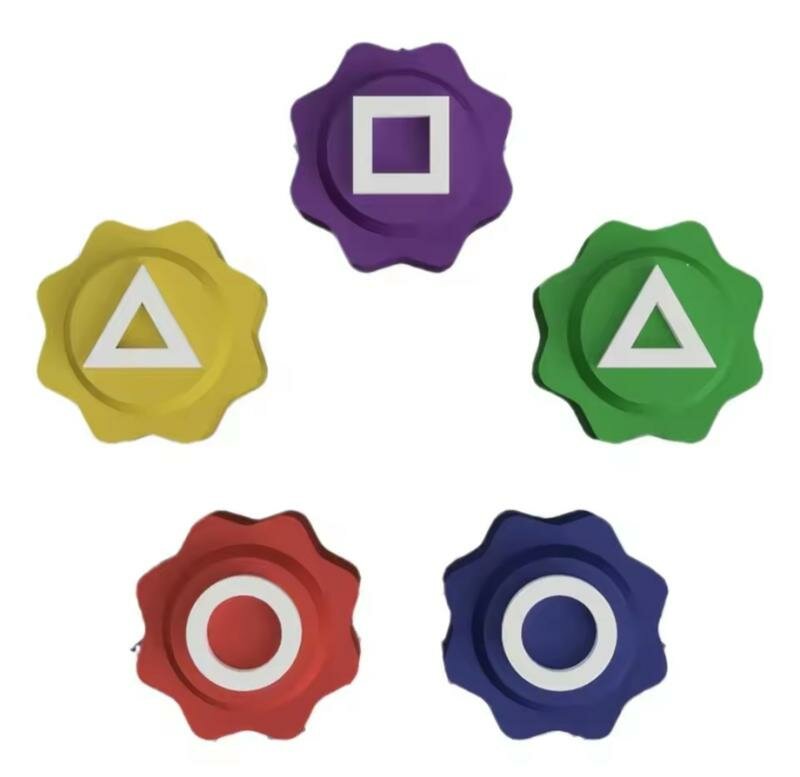 Настольная игра Гонги / Конгинори "Игра в Кальмара", черная подставка