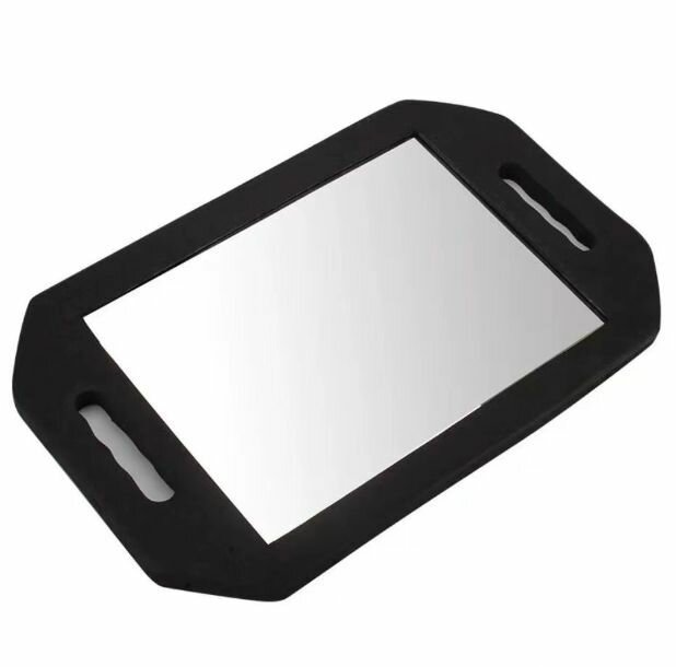 Зеркало парикмахерское, настольное, из ПВХ, с защитой от падений