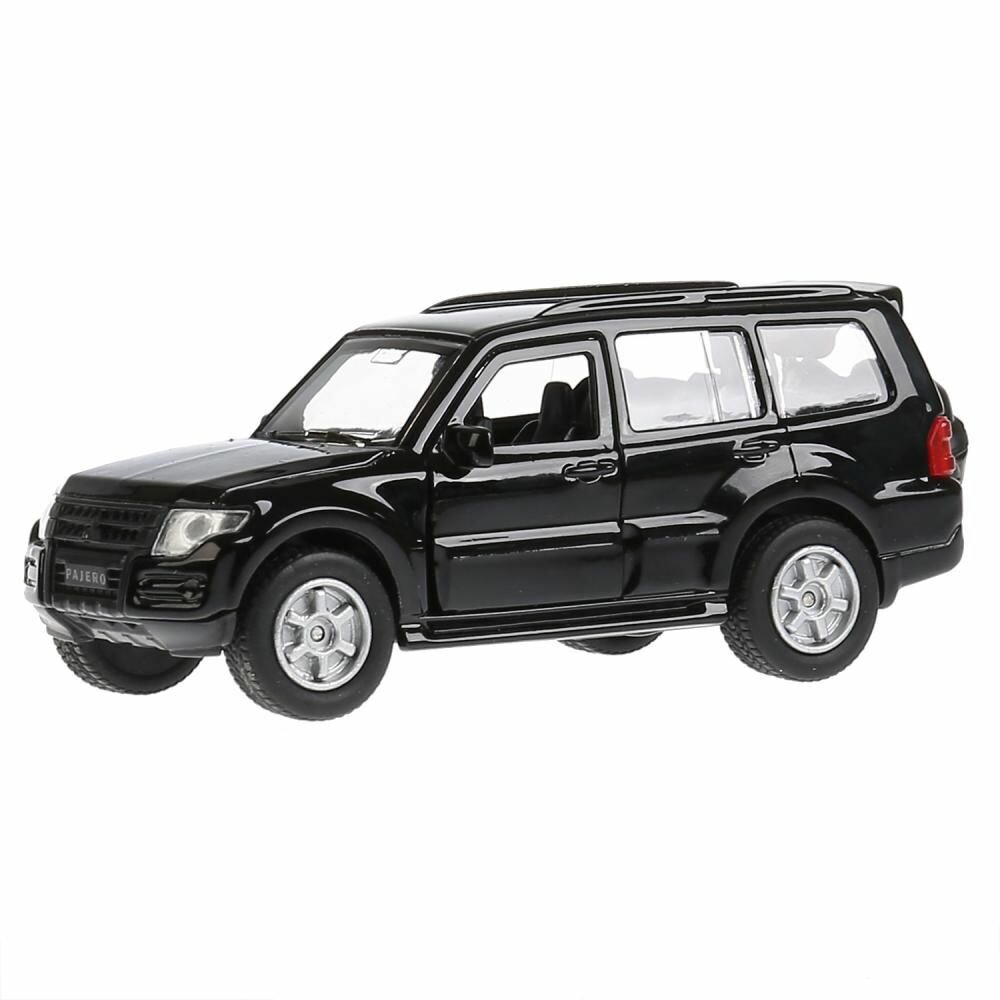 Металлическая машина Mitsubishi Pajero черная