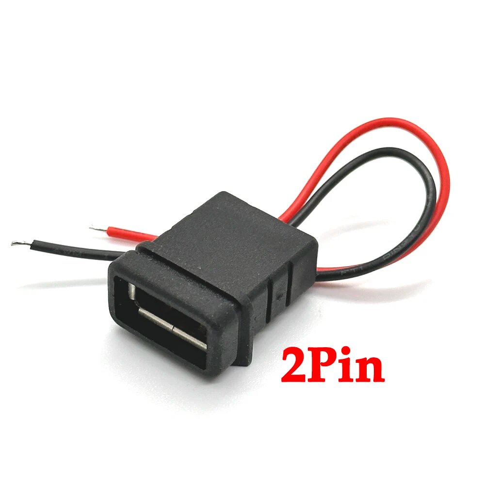 LAJQTAO USB разъем питания 2/4 провода