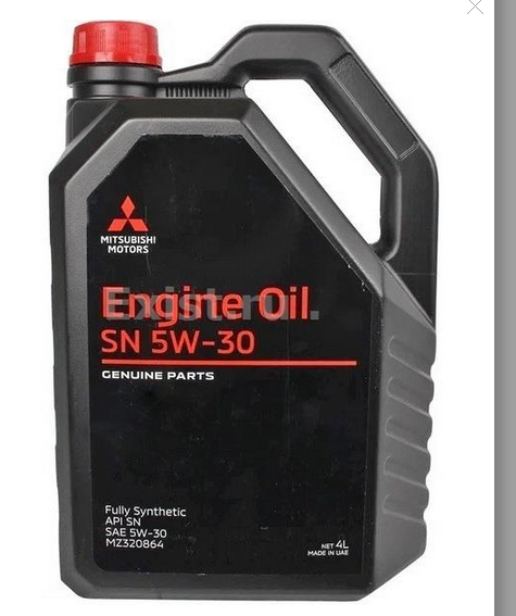Масло моторное канистра 5W-30 MITSUBISHI пластик от официального дистрибьютора, MITSUBISHI, артикул MZ320864