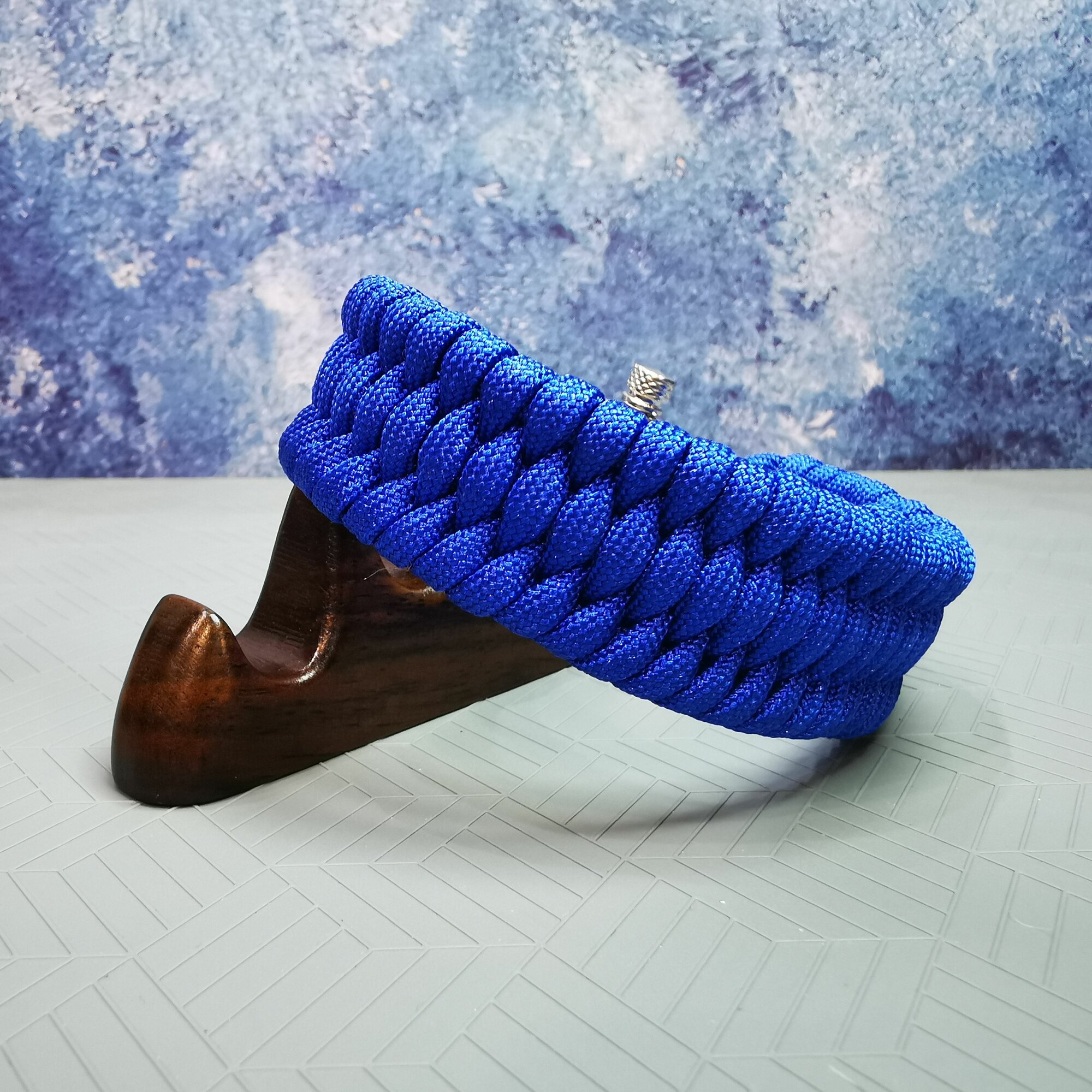 Плетеный браслет, металл