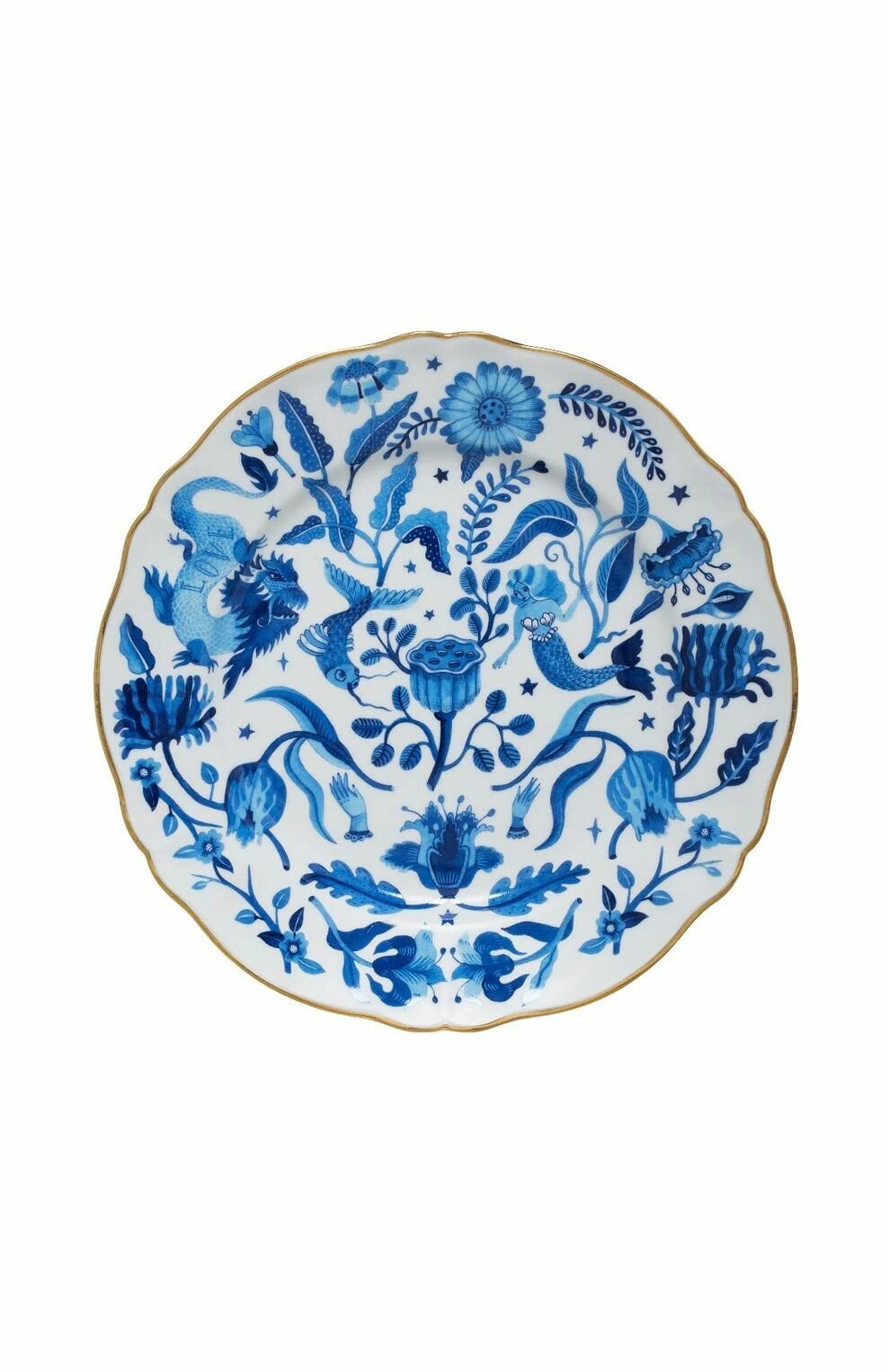 Фарфоровая тарелка обеденная от Bitossi