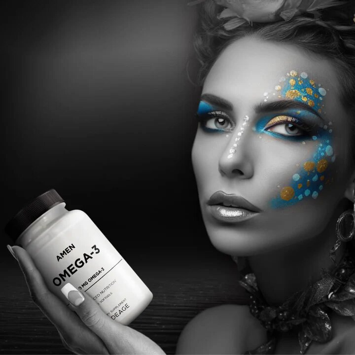 Добавка Codeage, Amen Omega-3, EPA & DHA, 90 желатиновых капсул основа здоровья