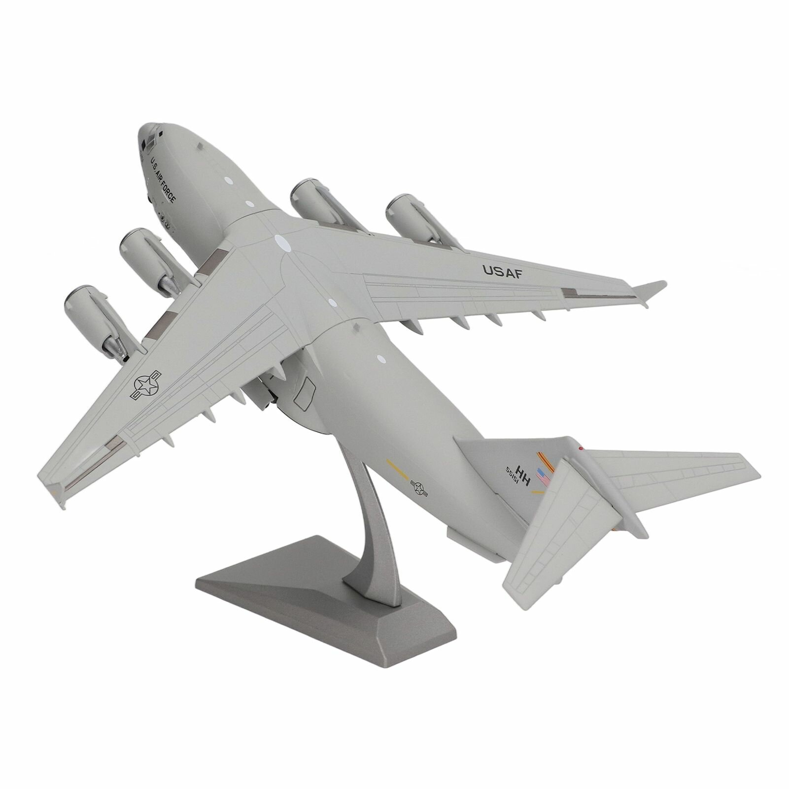 Американский транспортный самолет C-17 имитационная модель-.