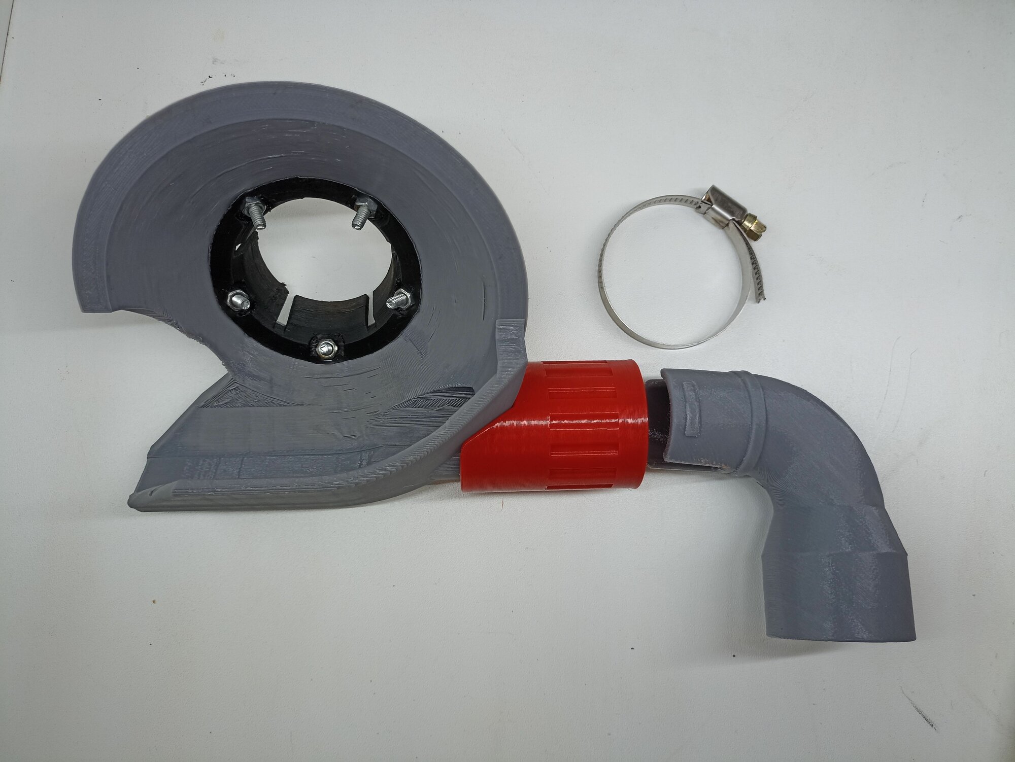 Пылеотвод для шлифовки черепашкой на УШМ 125