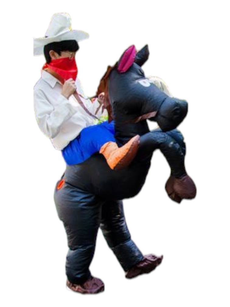 Надувной карнавальный костюм Ковбой