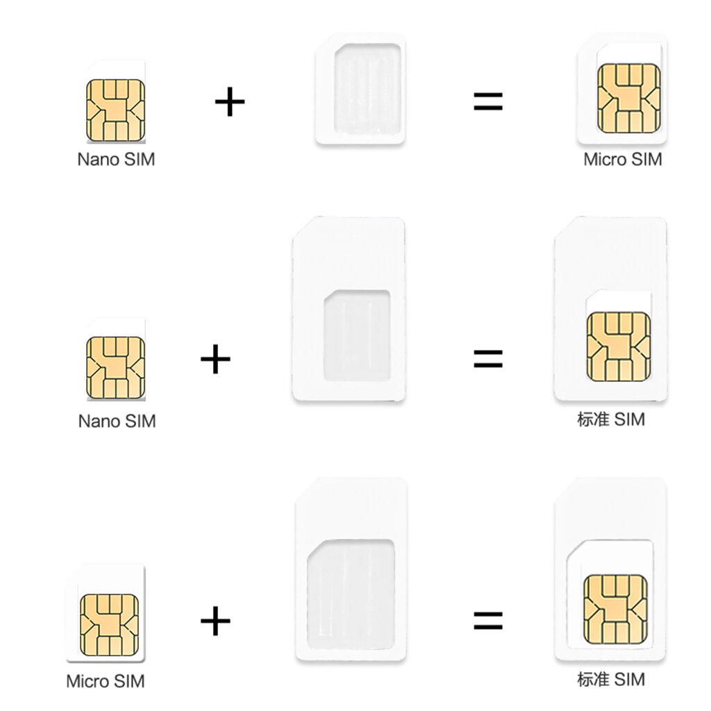 Адаптер Nano SIM к Micro/Standard — фото 1