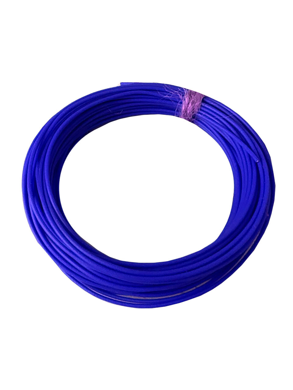 Провод монтажный медный МПО, сечение 0,35 мм2 20 метров синий