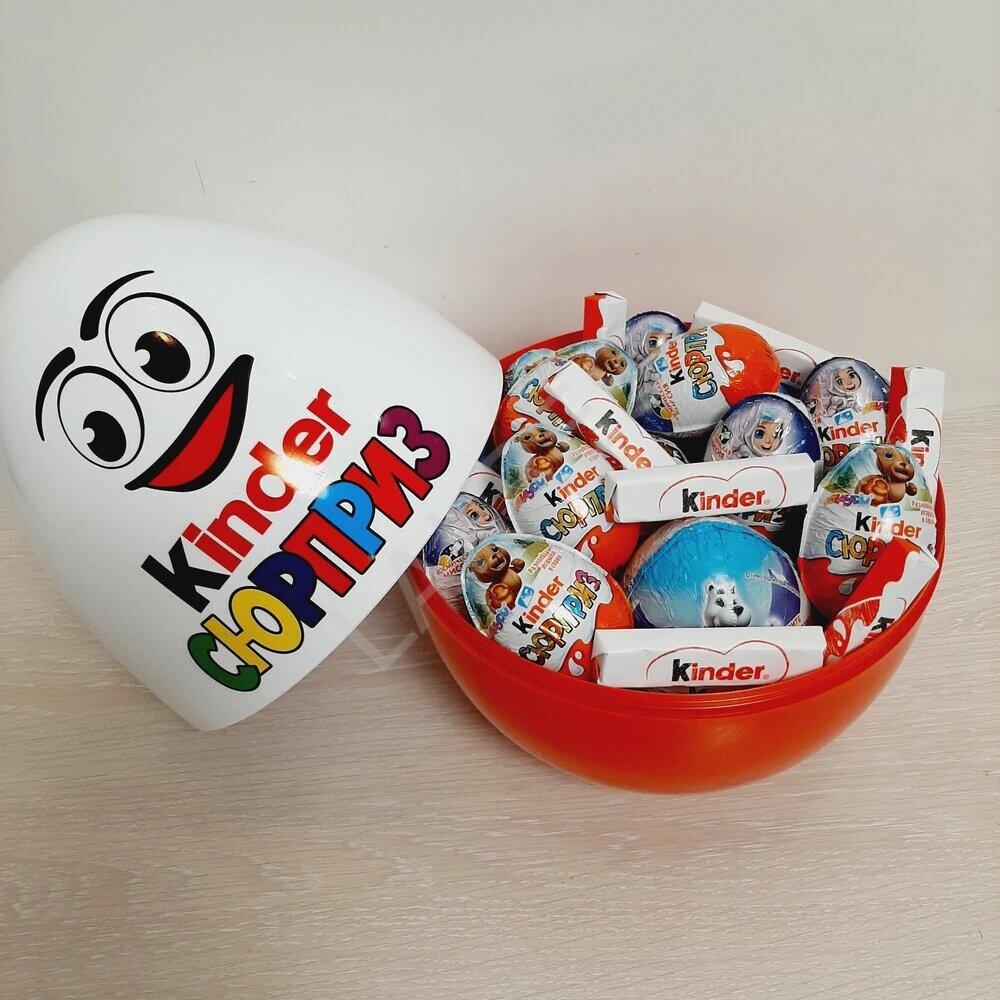 Подарочный набор LAKRES "Большой киндер подарок", размеры 30х24 см