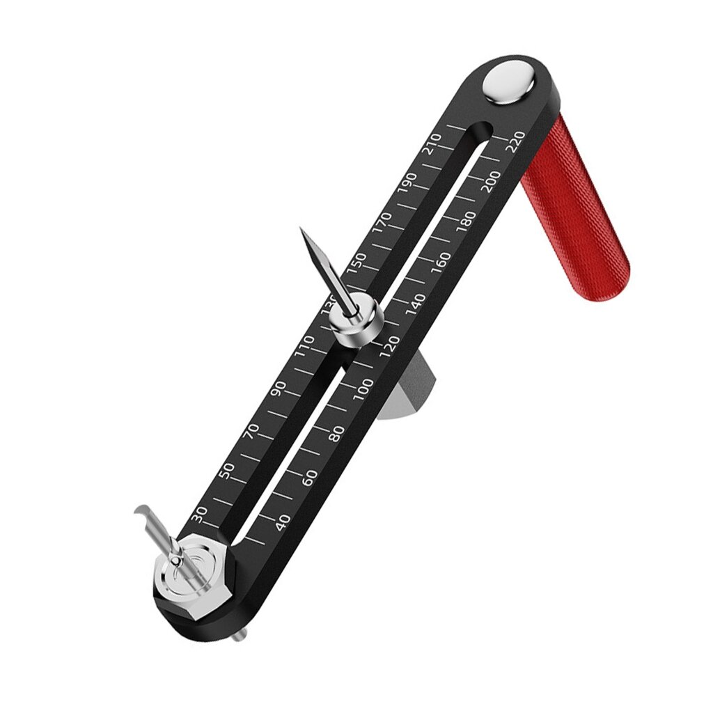 Портативный регулируемый круговой резак с компасом для быстрой модификации потолка