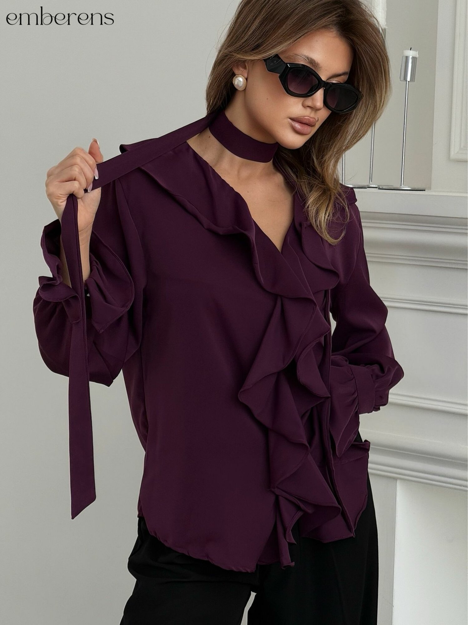 Блуза Осень-зима 2025