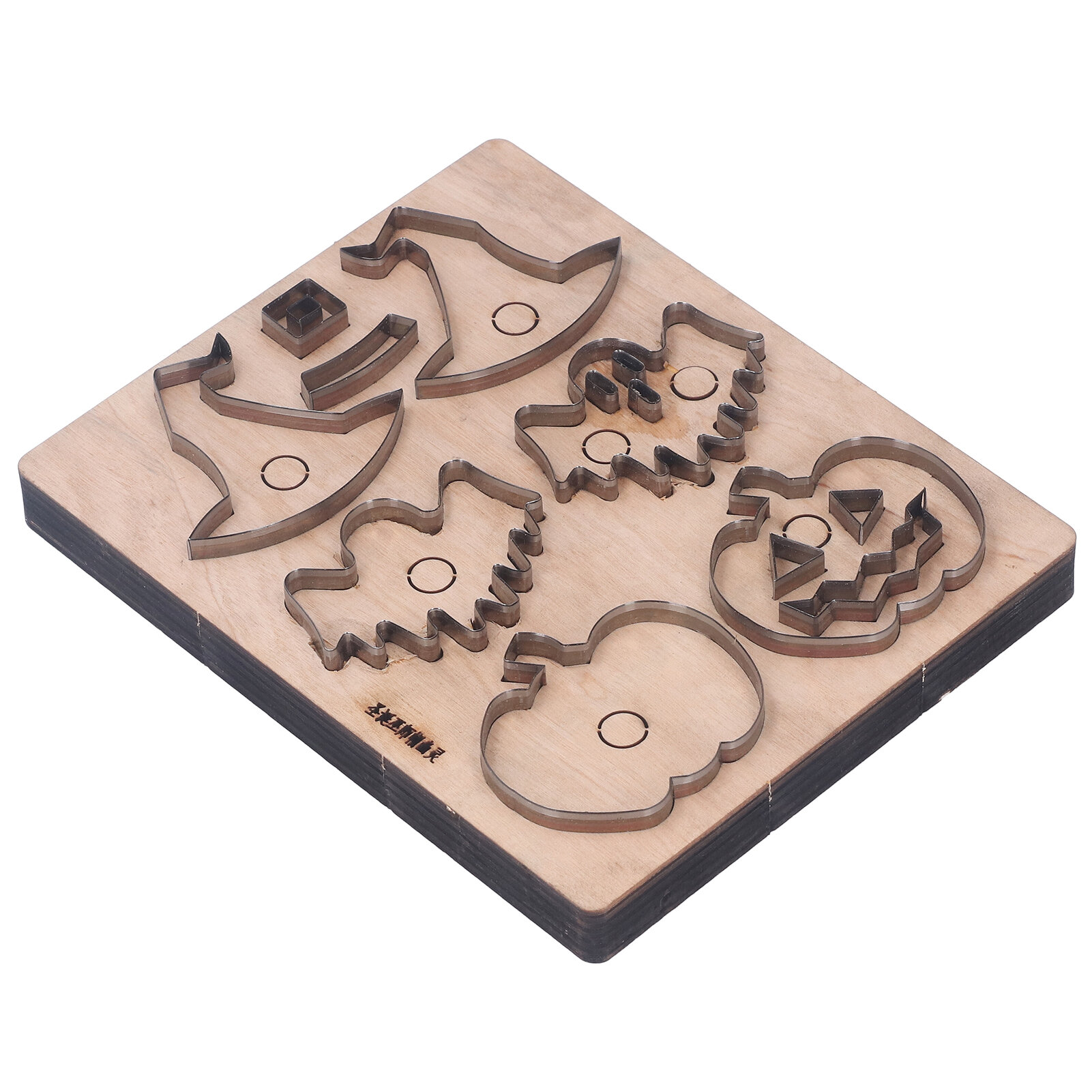 Вырубной штамп для кожи на тему Хэллоуина: шляпа, привидение, тыква, штампы для ручной вырубки, шаблон для скрапбукинга своими руками.