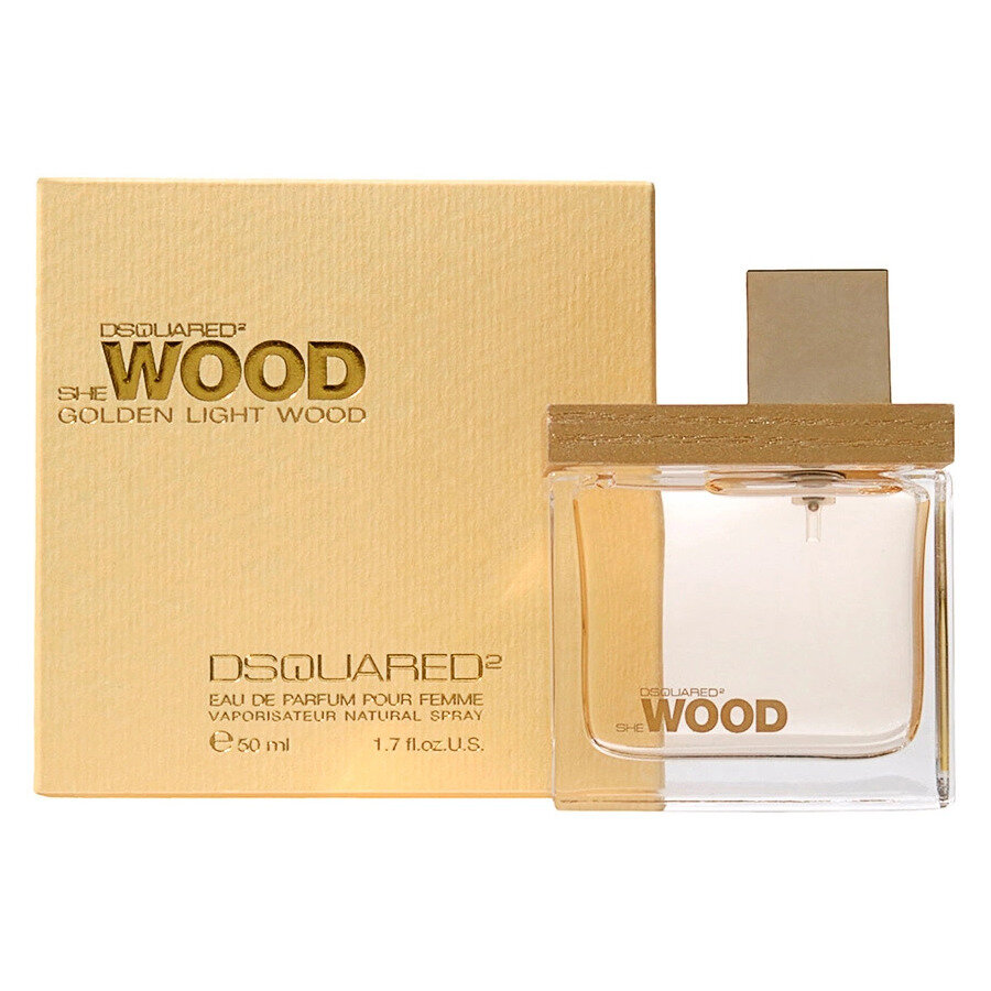 Парфюмерная вода для женщин Dsquared 2 She Wood Golden Light Wood 50 мл / Духи Дискваред 2 Ши Голден Лайт Вуд