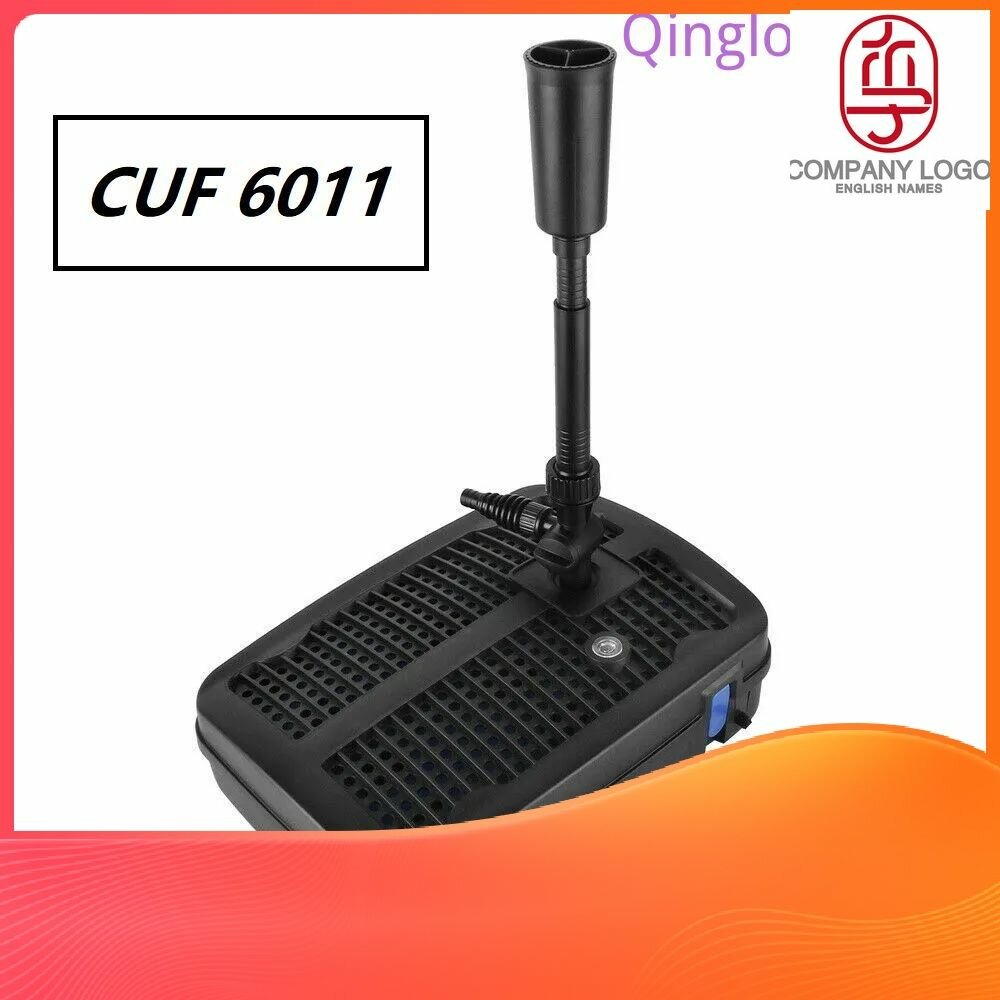 Мощный прудовый фильтр SunSun CUF6011 с УФстерилизатором, насосом и эксклюзивными насадками для фонтана