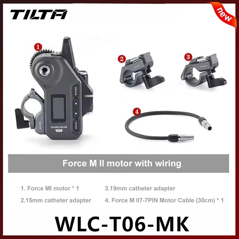 TILTA Nucleus-M2 Pro WLC-T06 Система управления объективом Черный, WLC-T06-MK