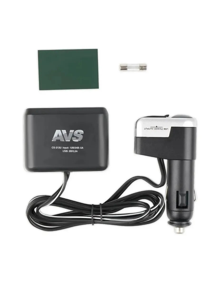 Мультиразветвитель для авто с USB и двойным выходом