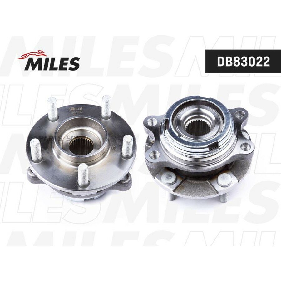 DB83022 MILES Ступица с подшипником передняя MILES DB83022 | цена за 1 шт