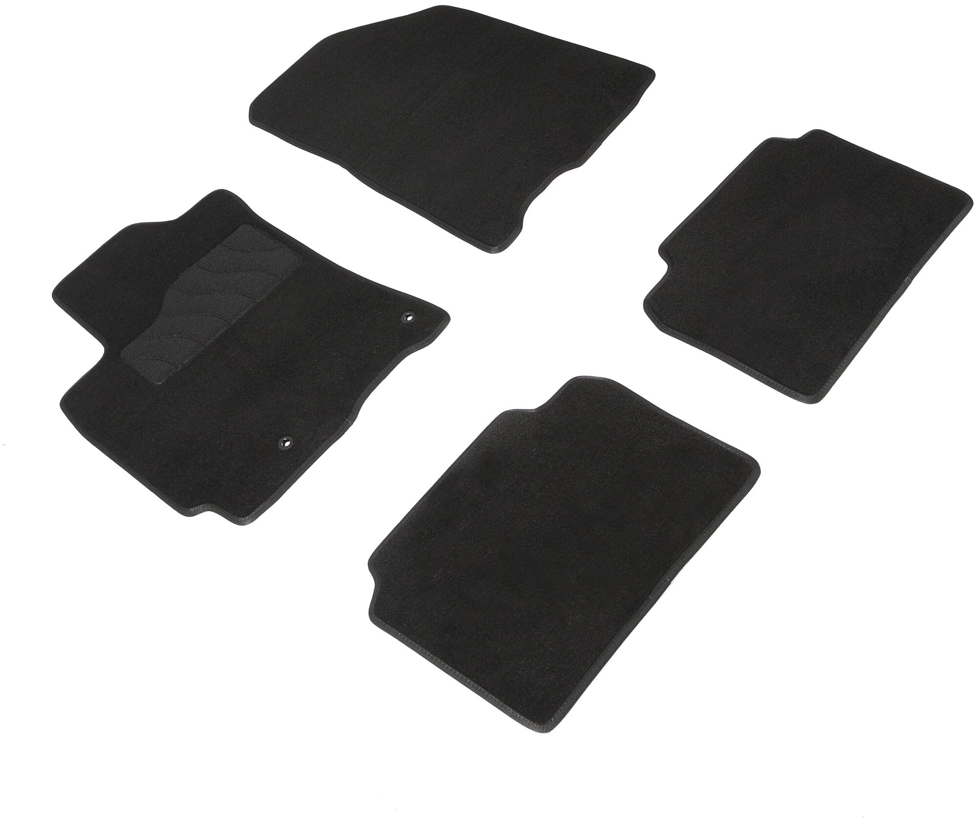 Ворсовые коврики LUX для KIA Cerato IV 2018-н. в.