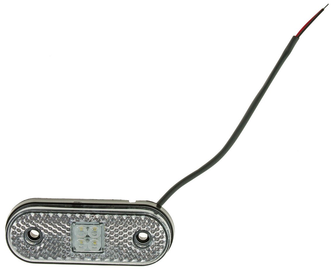 Фонарь габаритный светодиодный белый (аналог MAN) техавтосвет 100.3731-01